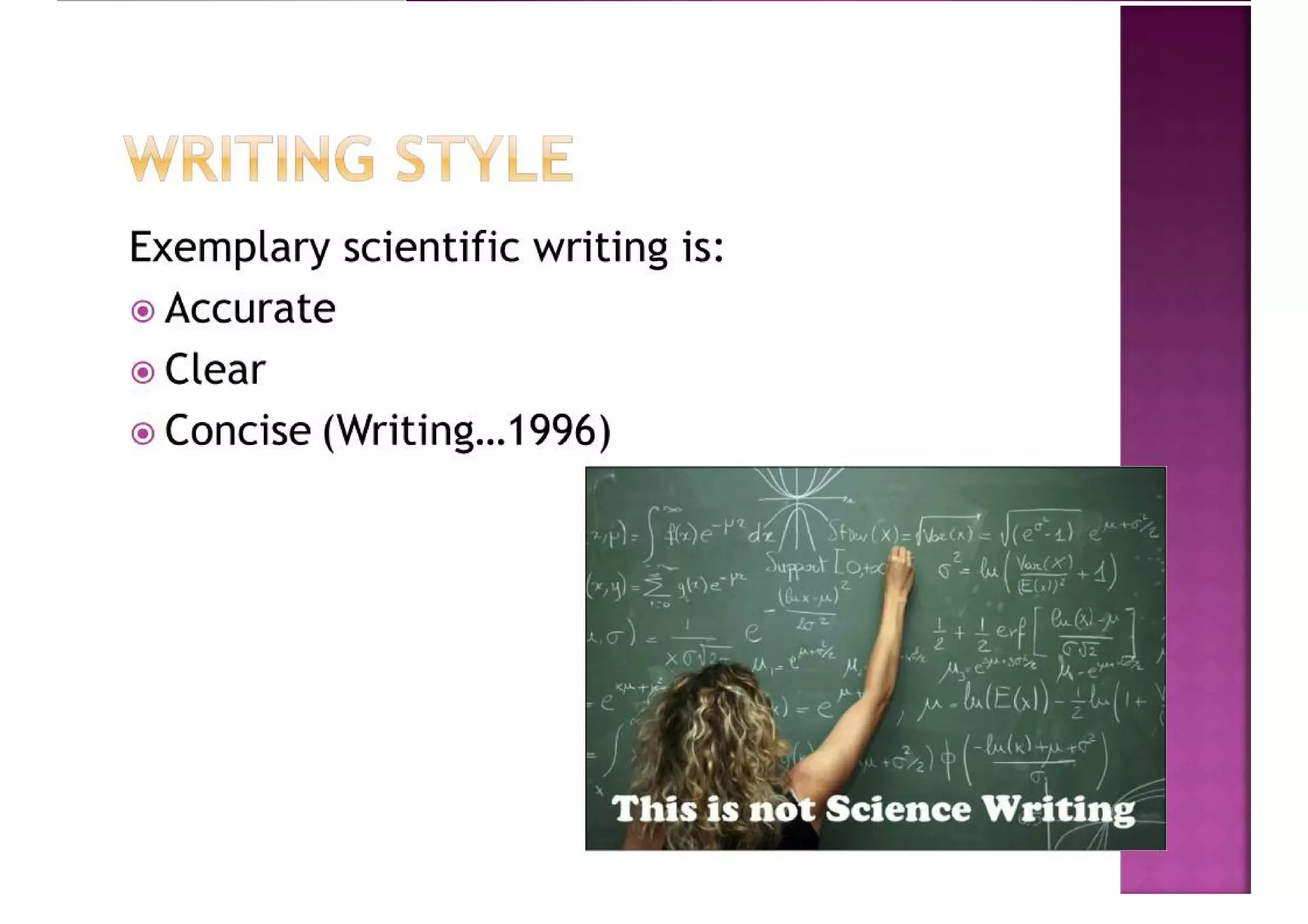 Writing A Scientific Paper In CSE | PPT