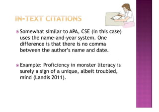 Writing A Scientific Paper In CSE | PPT