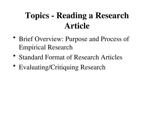 How to write a scientific research paper? | PPT