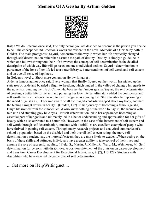 Writing A Self Reflective Essay How To Write A Re | PDF