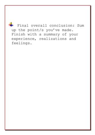 Writing a Short Reflection | PDF