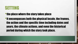 Elements of Short Story | PPTX