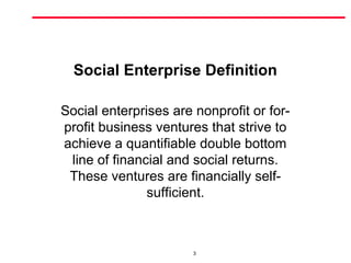 Writing a socialenterprise business plan | PPT