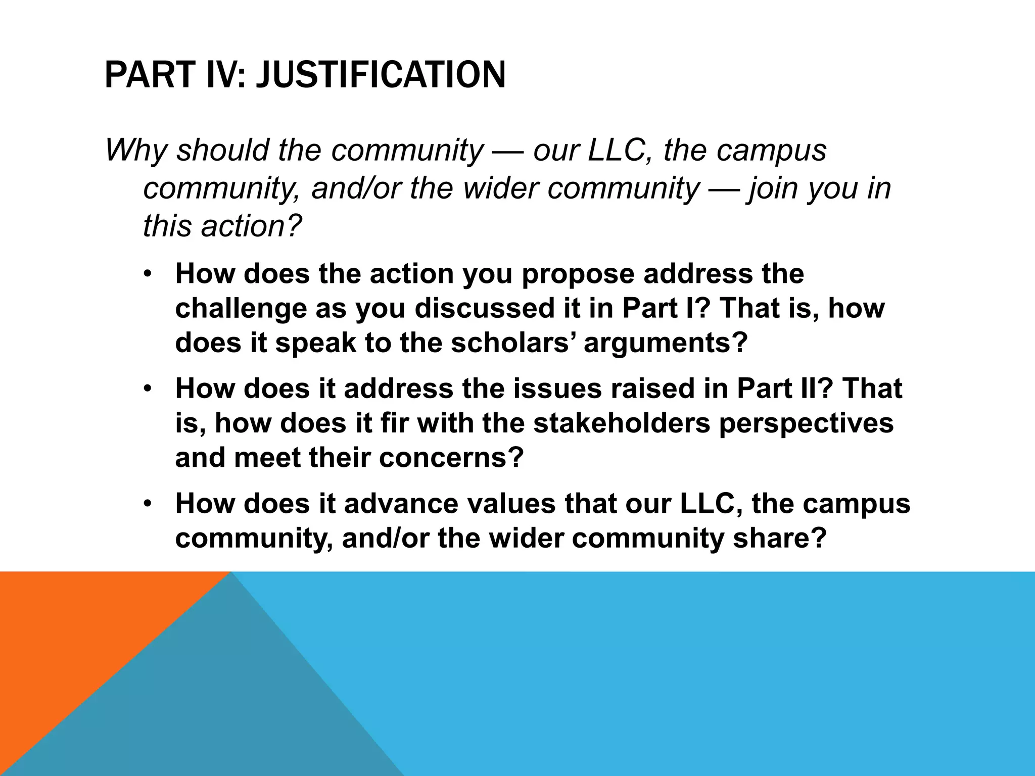 Writing a social justice action plan | PPTX