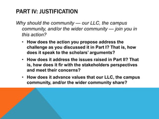 Writing a social justice action plan | PPTX