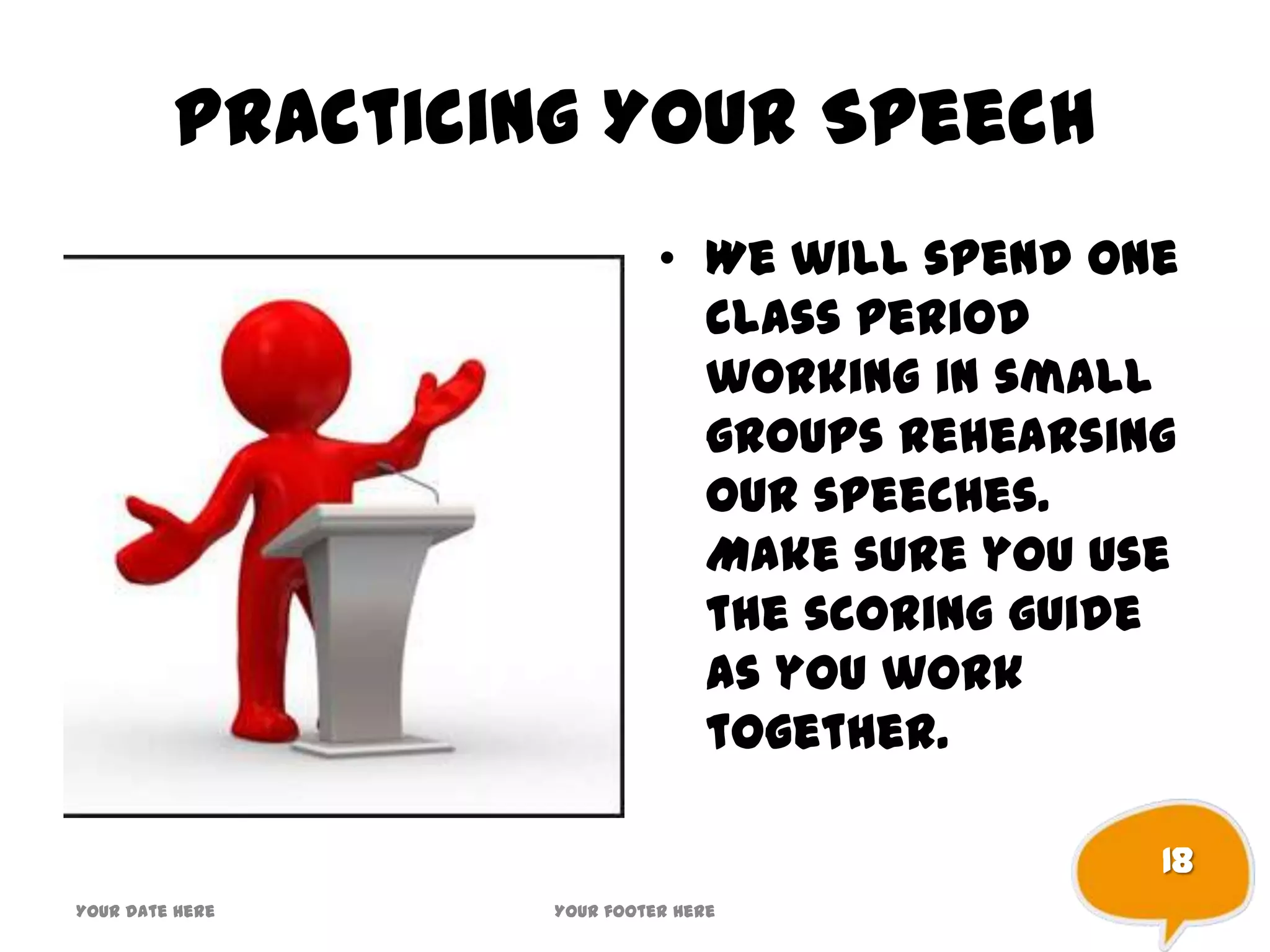 Writing a speech | PPTX