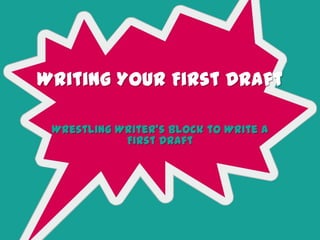 Writing a speech | PPTX