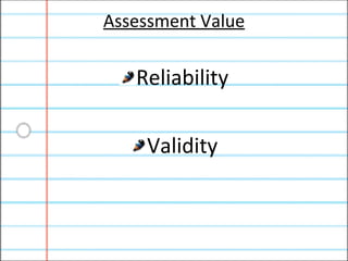 Writing Assessments | PPT