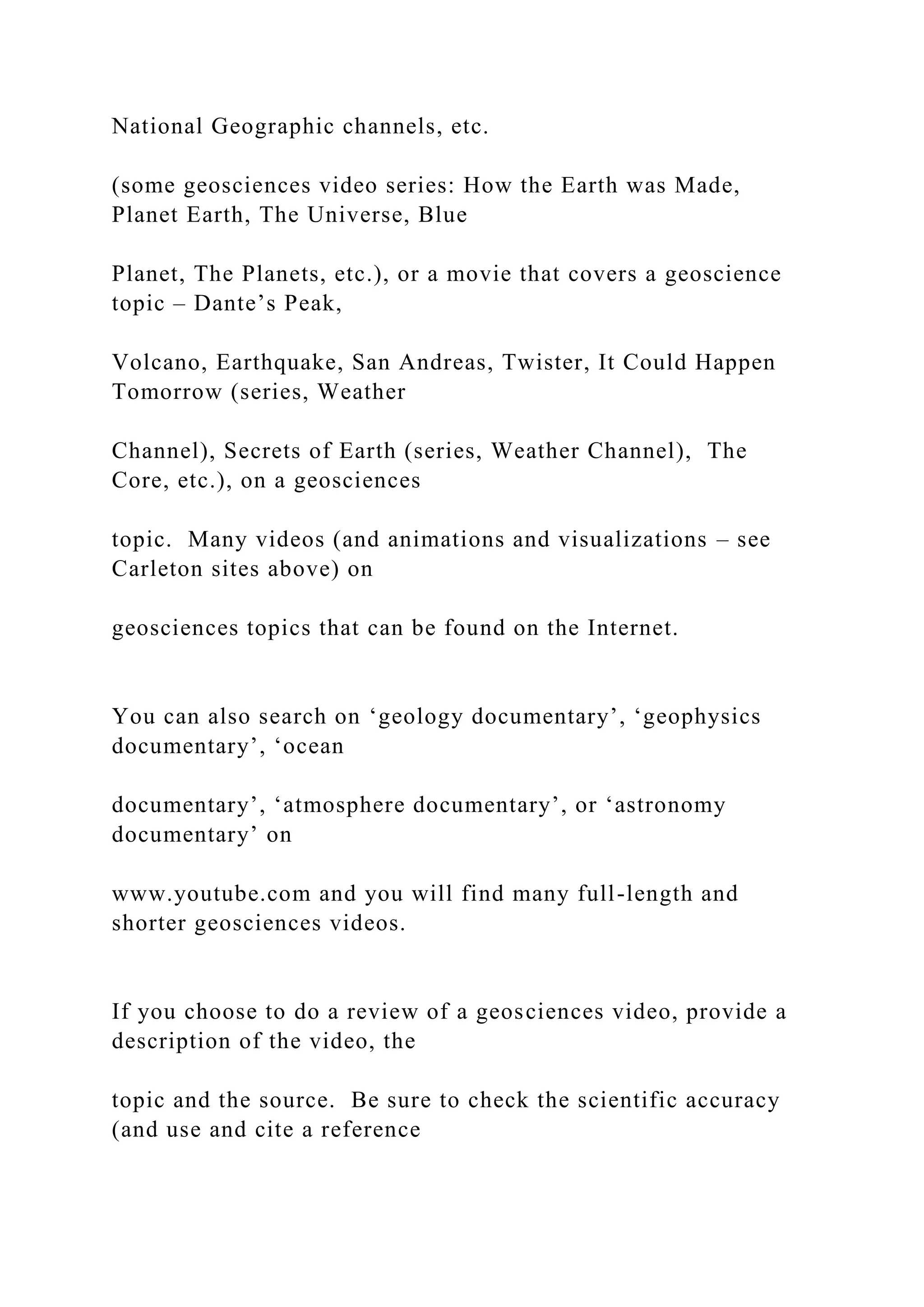 Writing Assignment 1 EAPS 10000 Y01 Planet Earth .docx