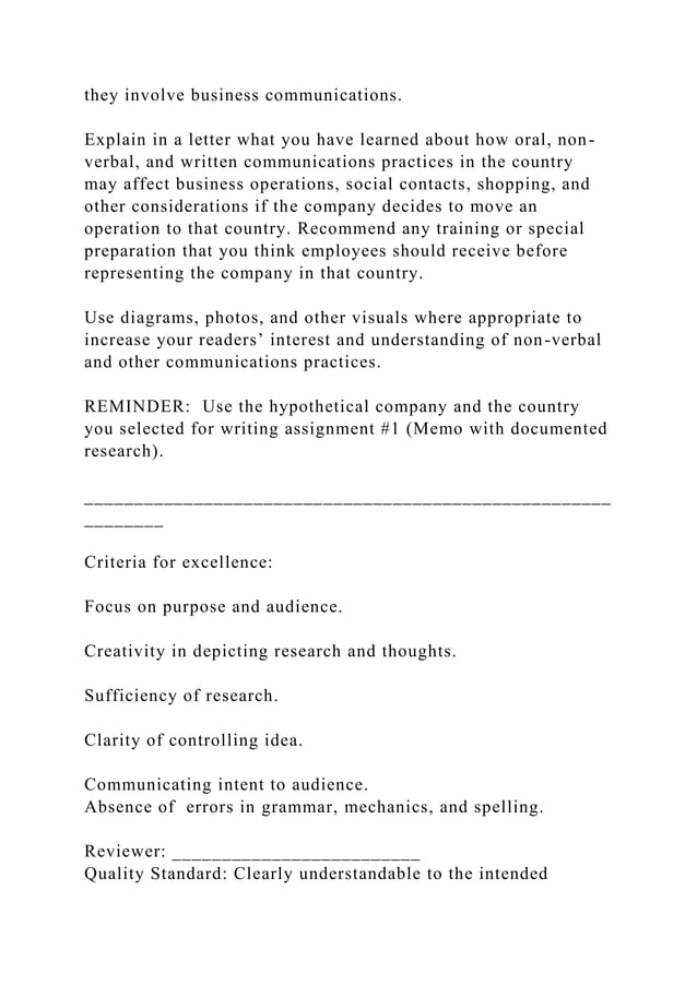 Writing Assignment #2 Writing Review Checklist and Rubric .docx