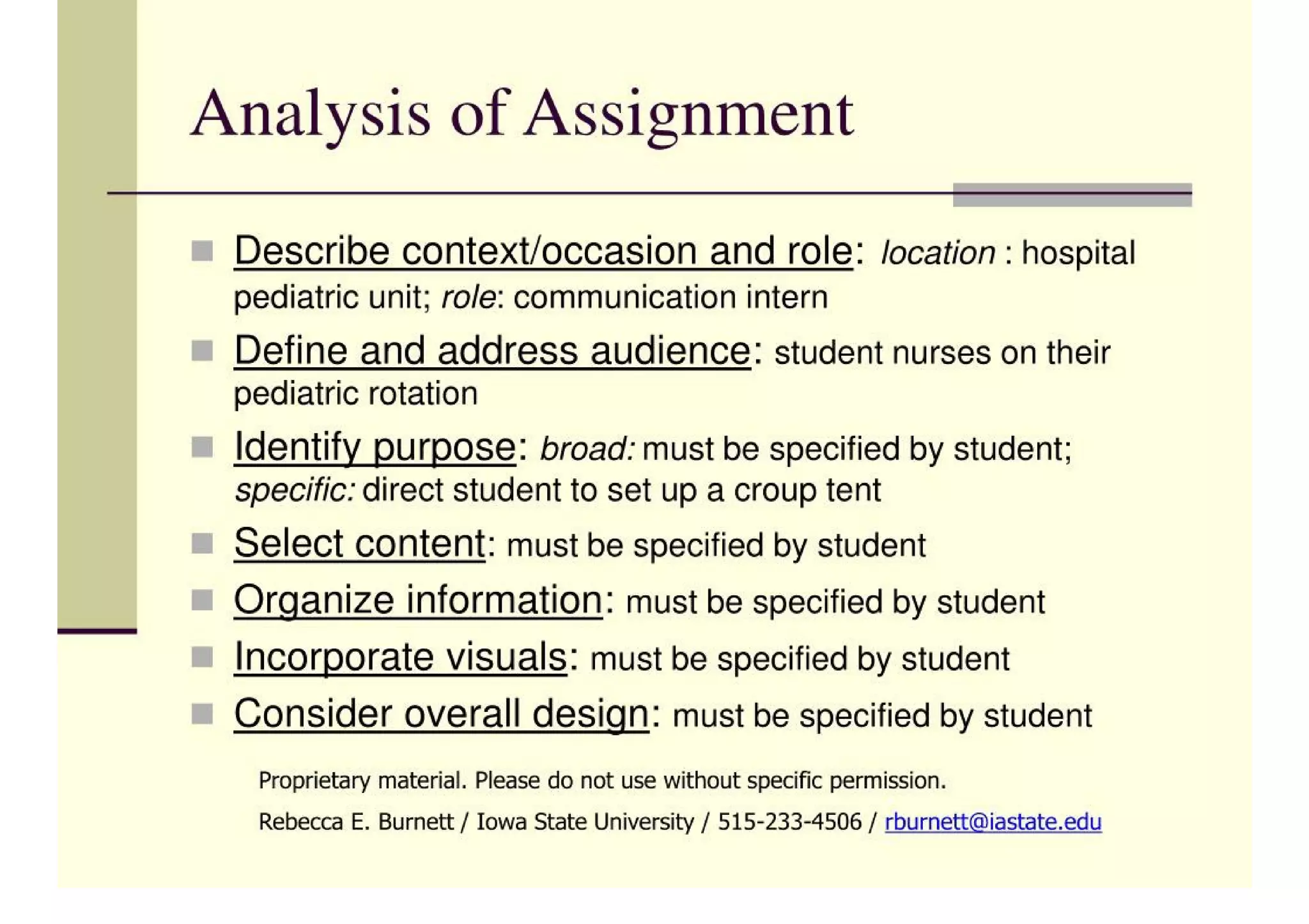 Writing Assignment And Rubric Design | PPT