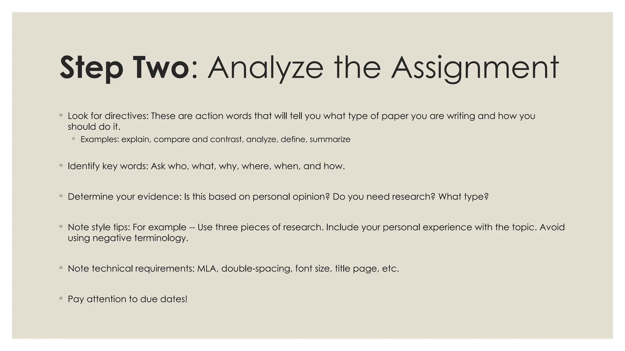 Writing Assignments & Rhetorical Situations.pptx