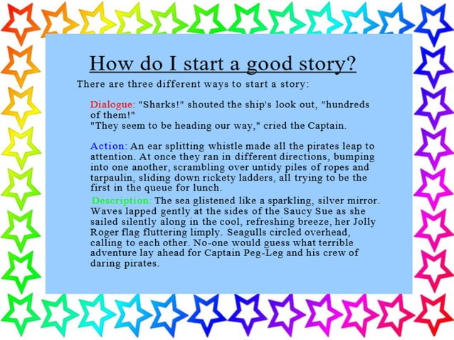 Writing a story | PPTX