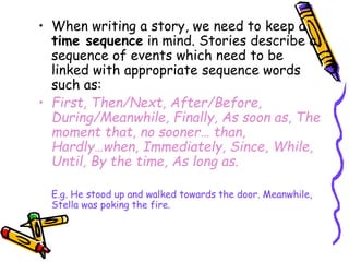 Writing a story | PPT