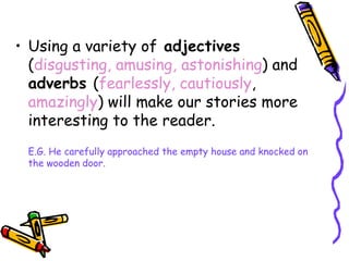 Writing a story | PPT