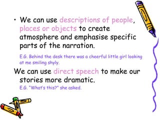 Writing a story | PPT