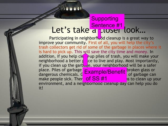 Writing a strong paragraph slideshare | PPT