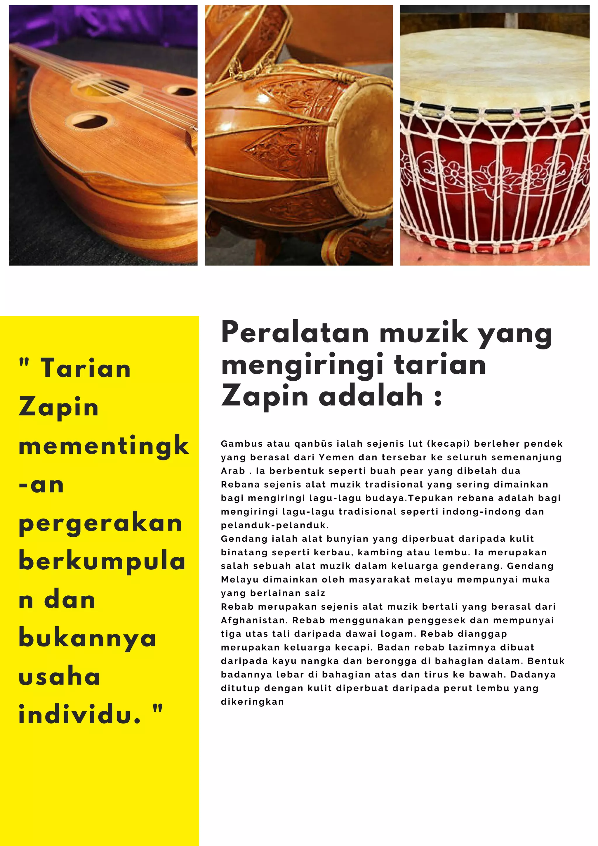 Titas (Tarian Tradisional dalam malaysia) | PDF