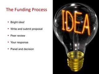 Writing a successful research funding bid | PPT