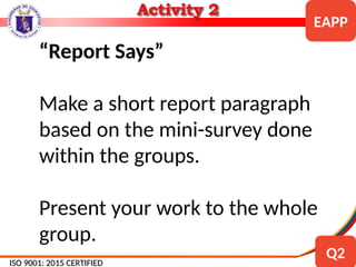 WRITING A SURVEY FOR ACADEMIC PAPERS.ppt