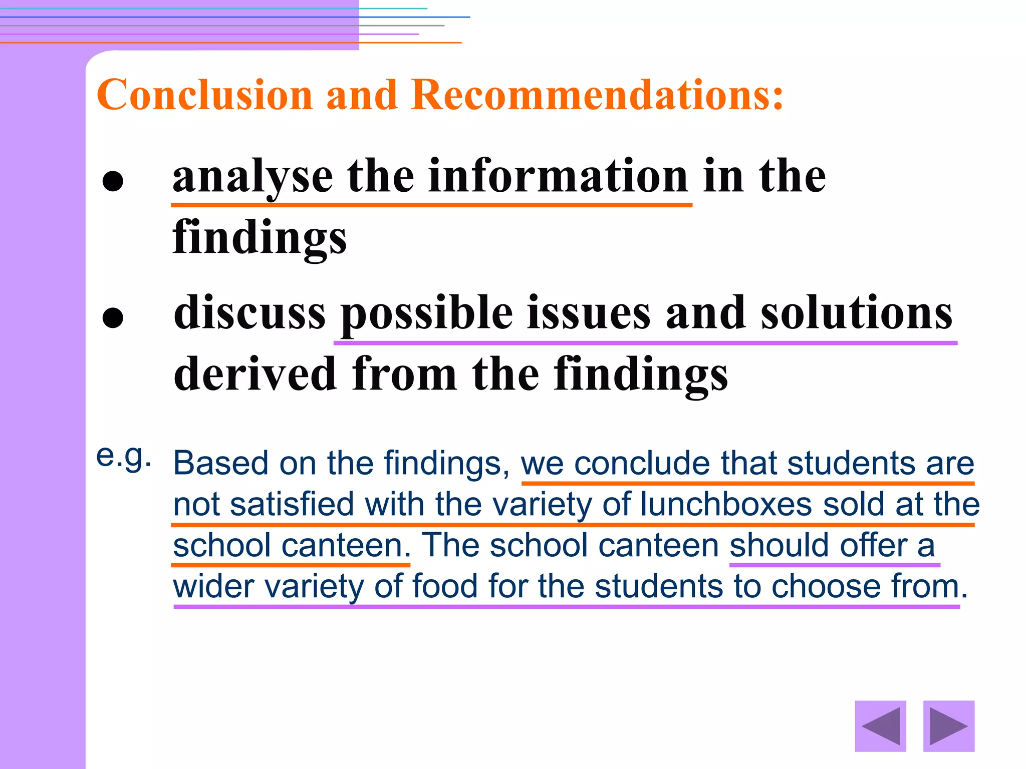 WRITING A SURVEY REPORT.ppt