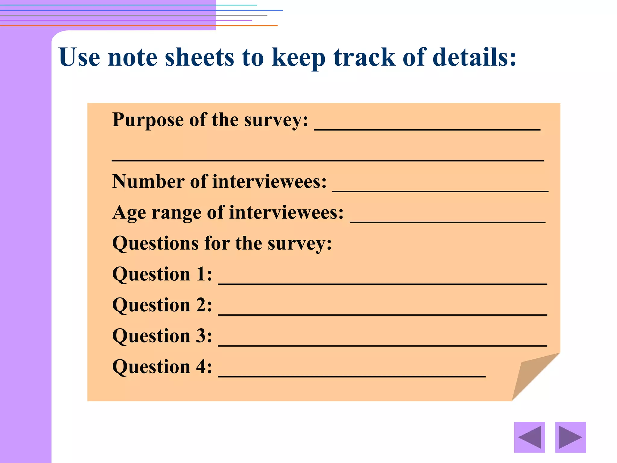 WRITING A SURVEY REPORT.ppt