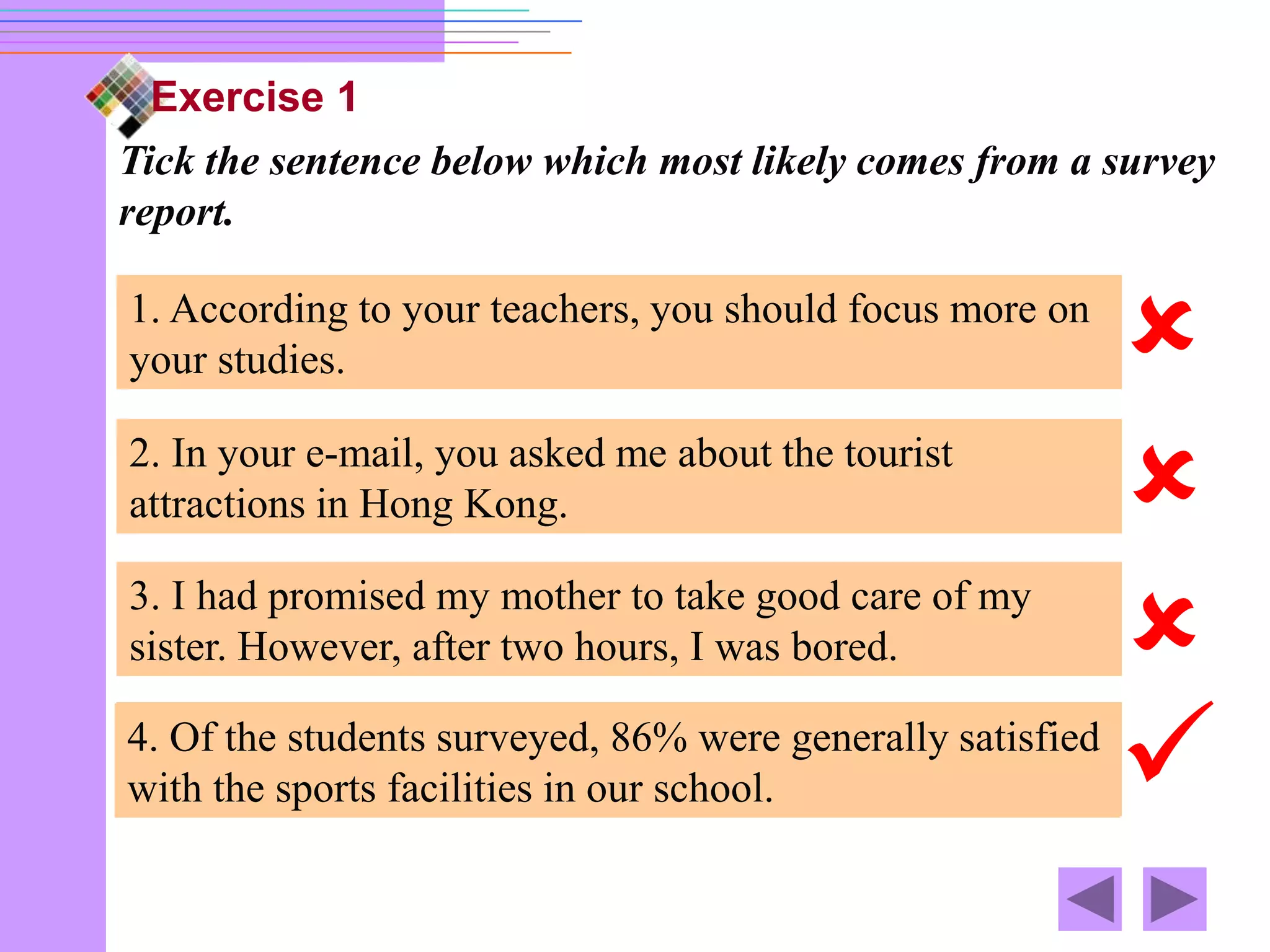 WRITING A SURVEY REPORT.ppt