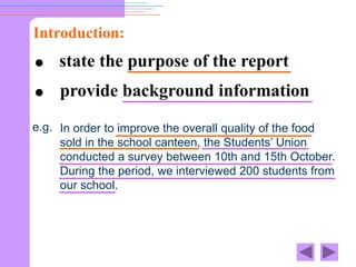 WRITING A SURVEY REPORT.ppt