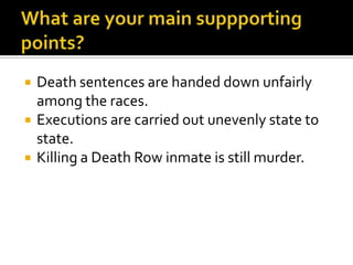 Writing a Thesis Statement | PPT