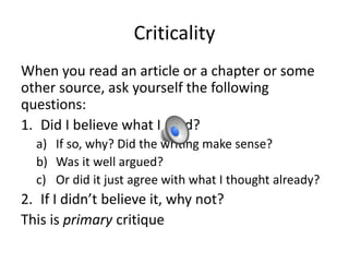 Writing at masters level | PPTX