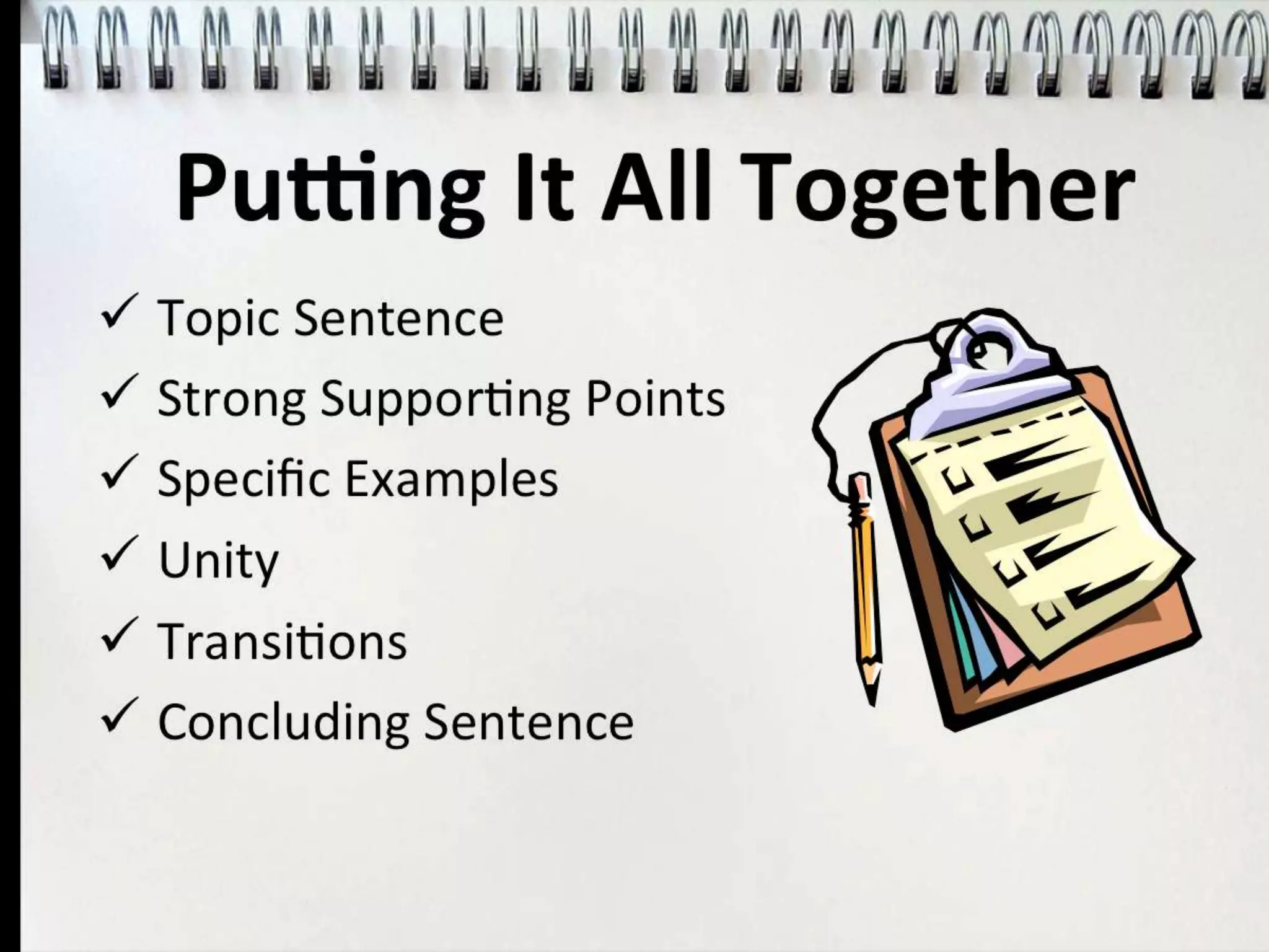 Writing a Well-Structured Paragraph | PPTX