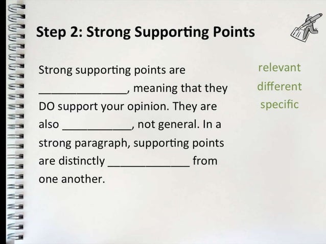 Writing a Well-Structured Paragraph | PPT