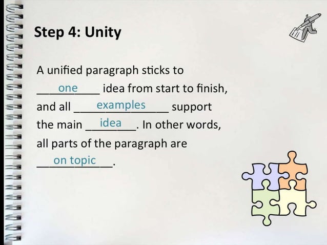 Writing a Well-Structured Paragraph | PPT