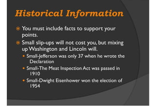 Writing A Winning Ap US History Essay | PPT