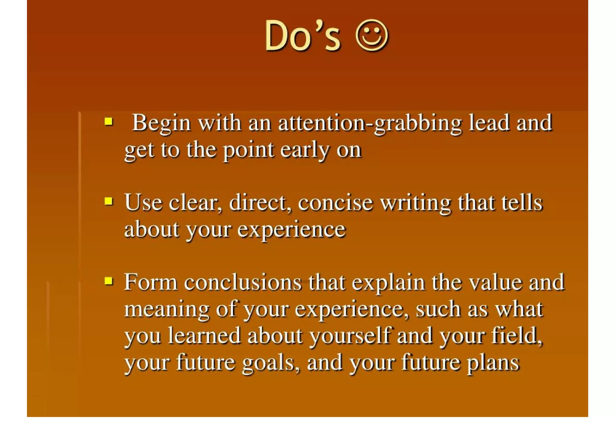 Writing A Winning Personal Statement | PDF