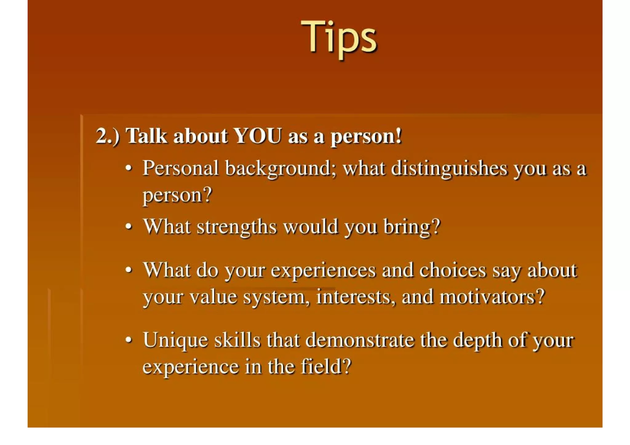 Writing A Winning Personal Statement | PDF