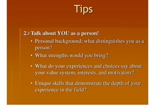 Writing A Winning Personal Statement | PDF