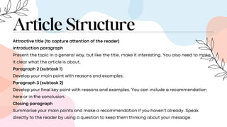 Writing B2 for Schools. Details of the Exam | PDF | Freelance Writing ...