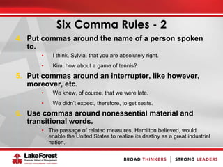 Writing basics | PPTX