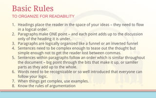 Academic Writing Basics for Doctoral Students: Keeping Your Reader in ...