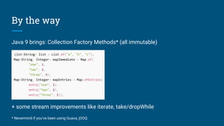 Writing beautiful code with Java 8 | PPT