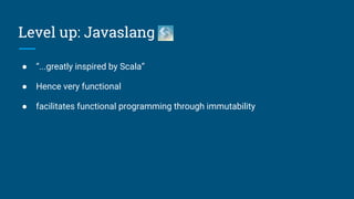 Writing beautiful code with Java 8 | PPT