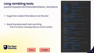 Writing better Behat tests | PPT