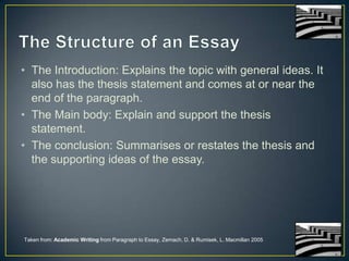 Writing better essay | PPTX