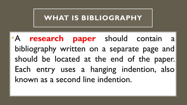 Writing bibliography - English 8 Lesson Deped | PPT