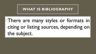 Writing bibliography - English 8 Lesson Deped | PPT