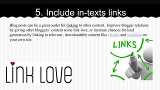 Writing blog posts | PPT