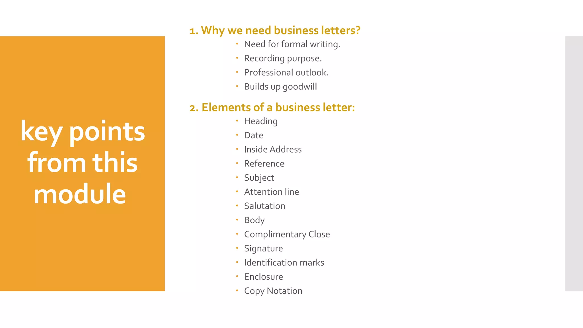 Writing business letters | PPT
