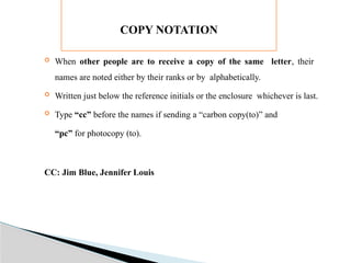 FORMAT FOR WRITING BUSINESS LETTERS.pptx