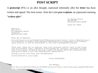 FORMAT FOR WRITING BUSINESS LETTERS.pptx